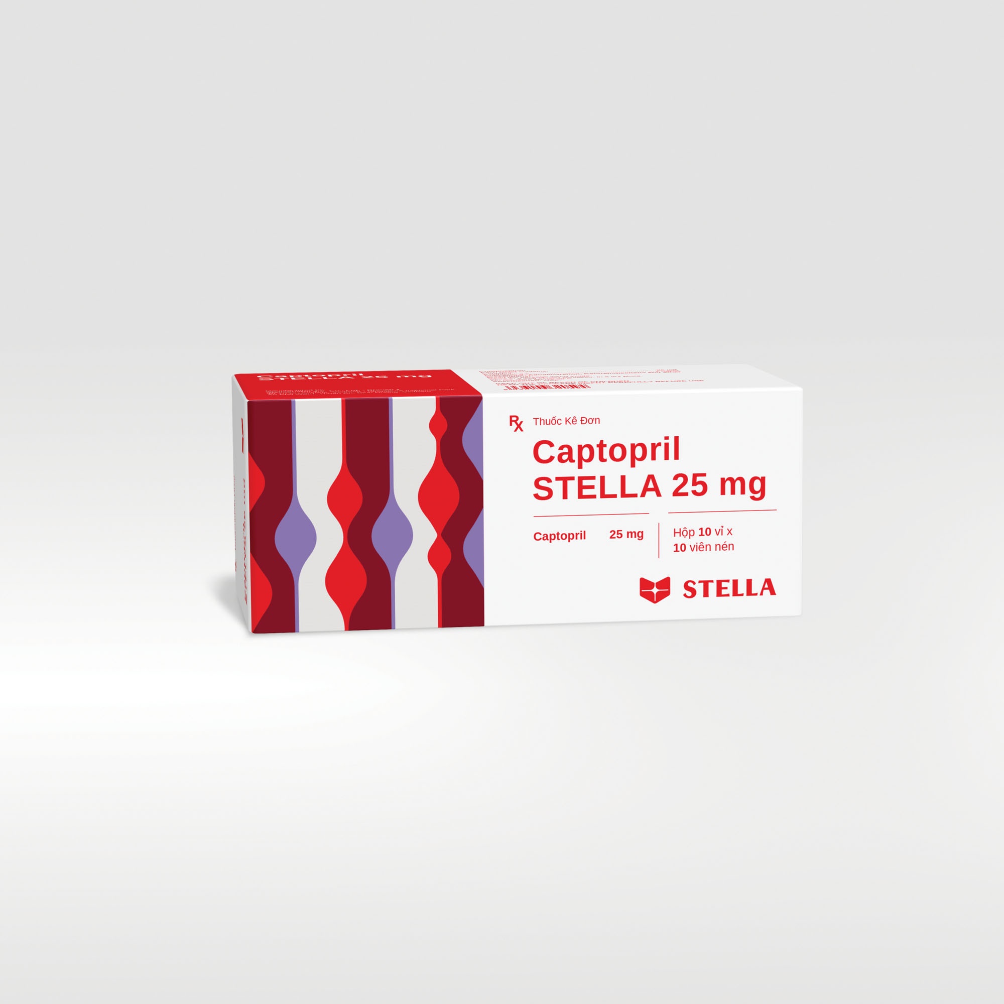 Captopril STELLA 25 mg - Công ty Cổ Phần Dược Phẩm Gia Linh